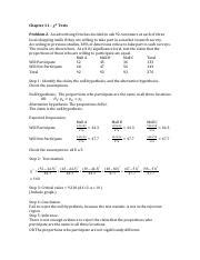 Chi Square Answers Pdf Chapter Course Hero