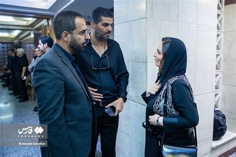 بازیگران مشهور در مراسم ختم مرحوم صدرالدین حجازی پرستو پرستویی هم هست
