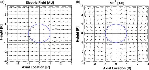 Vector Representations Of A The Electric Field E And B The Download Scientific Diagram