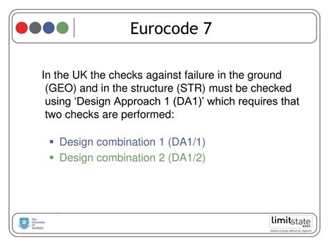Ppt Practical Application Of Geotechnical Limit Analysis In Limit