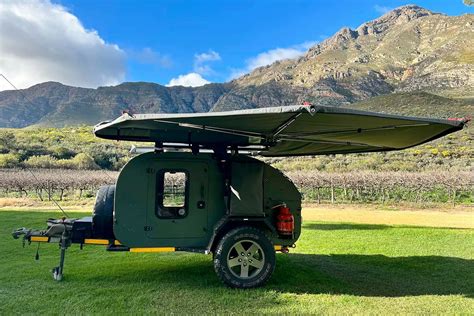 Red Gecko Tdx Teardrop Micro Camper For Adventurous Road Warriors