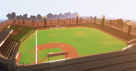 Muehlebach Field Baseball Field Minecraft Map