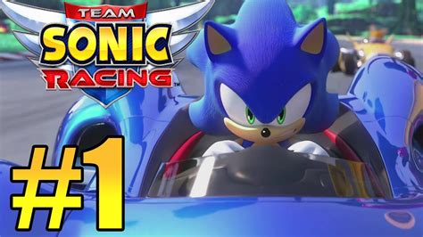 Team Sonic Racing Gameplay Walkthrough Part 1 Chapter 1 Xbox One X