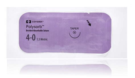 Medtronic Polysorb Braided Absorbable Suture With Needle Ul214