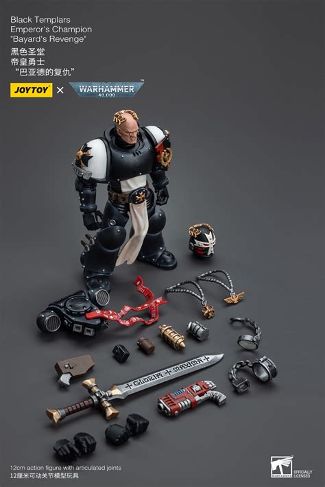 Figurka Warhammer K Space Marines Black Templars Emperor S Champion Bayard S Revenge