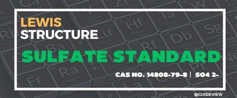 What Is The Lewis Structure For So4 2