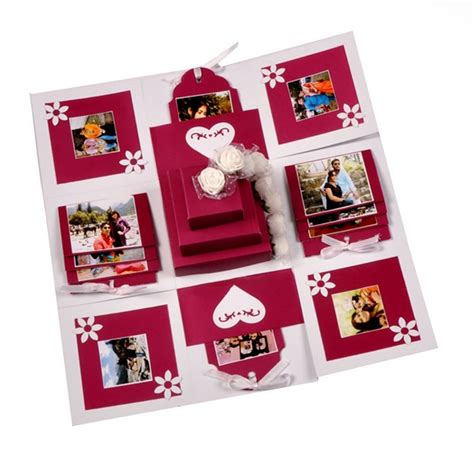 Exploding Gift Box Handmade Explosion Box Surprise Cake Explosion Box Best Birthday