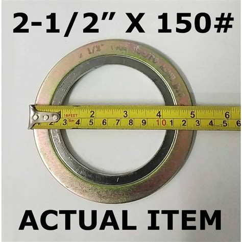 Flexitallic Gasket 2 12 X 150 Spiral Wound Gasket 304fg Asme B1620