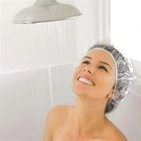 White Poly Shower Cap For Hotel For Hotels At ₹ 125piece In Jaipur