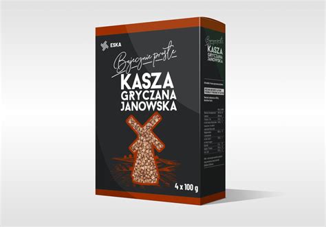 Kasza Gryczana Prażona Jasna Janowska 4x100g Eska Bajecznie Proste