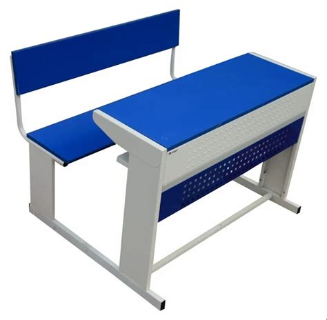 Blue Mild Steel School Desk Bench 1 Seater At ₹ 5200piece In Pune