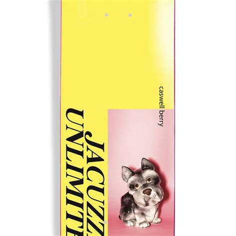 Jacuzzi Caswell Berry Bear Skateboard Deck Yellow 825 825 1133349
