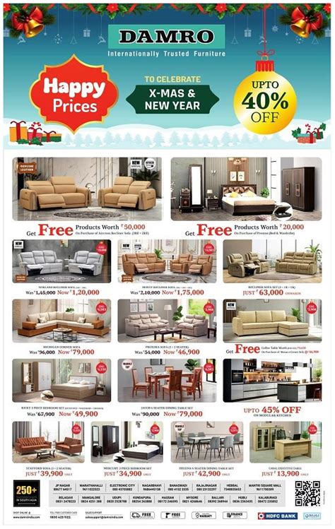 Damro Bengaluru Furniture Sale Stores Discounts Offers Showrooms