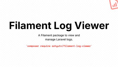 Github Achyutkneupanefilament Log Viewer A Filament Package To View And Manage Laravel Logs