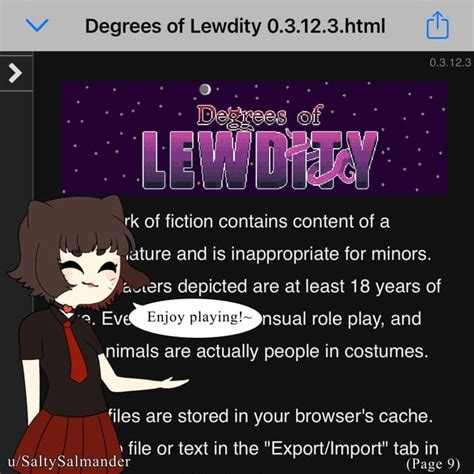 How to download Degrees of Lewdity on iOS (updated tutorial as of October 10, 2022!) : r ...