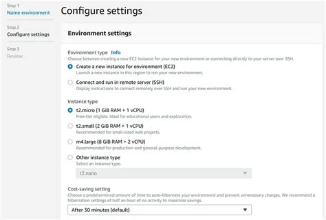 setting up a aws cloud9 for php python lambda and other programming