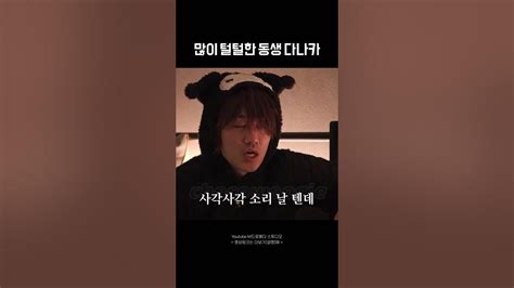 털털한 동생 다나카 Youtube