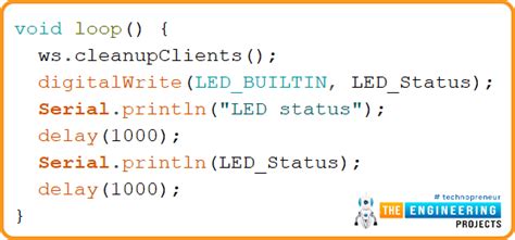 Esp32 Web Socket Server The Engineering Projects