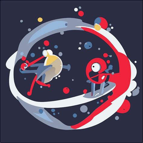 Premium Vector Quantum Bubble Of Discovery Physicists And Multiverse