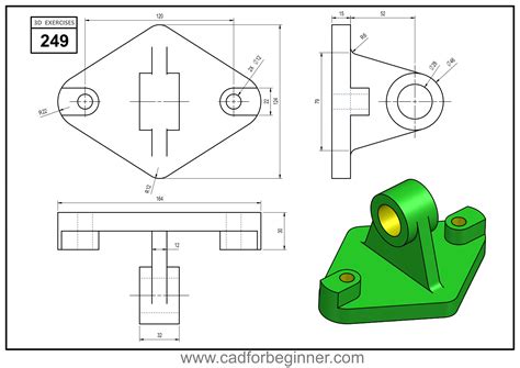 3d Cad Exercises 249