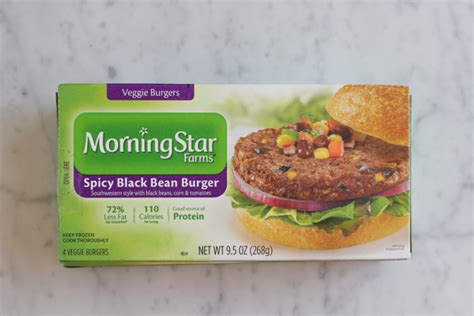 Morningstar Farms Spicy Black Bean Burger • Hip Foodie Mom