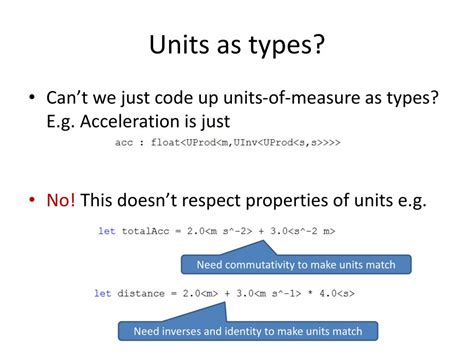 Ppt Types For Units Of Measure Theory And Practice Cefp09 Komarno