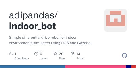 github adipandas indoor bot simple differential drive robot for
