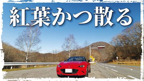 【赤城】紅葉かつ散る（もみじかつちる）【bgm】ロードスター、車載動画 Youtube