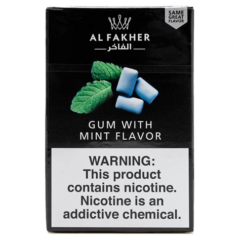 Al Fakher Mint Gum Shisha Tobacco 50g Smoke Shop Fast Delivery By App