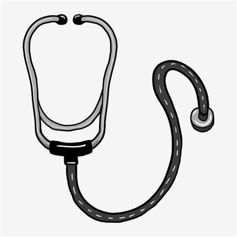 자유형 의료 일러스트 용품 의사 병원 청진기 클립 아트 만화 청진기 의료 장비 Png 일러스트 및 Psd 이미지 무료 다운로드 Pngtree