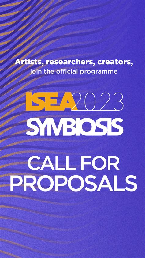 Call For Proposals The International Symposium Of Digital Creation