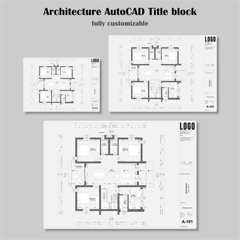 architect title block template autocad layout format a4 a3 a2 sizes