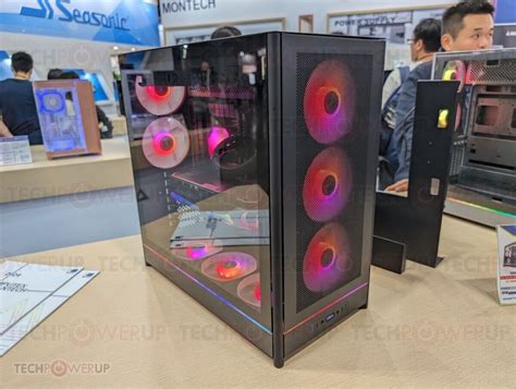 Montech New Cases Covering All Sizes Pictured At Computex Techpowerup