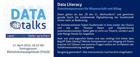 Michael Stifel Center Jena On Linkedin Dalije Dataliteracy