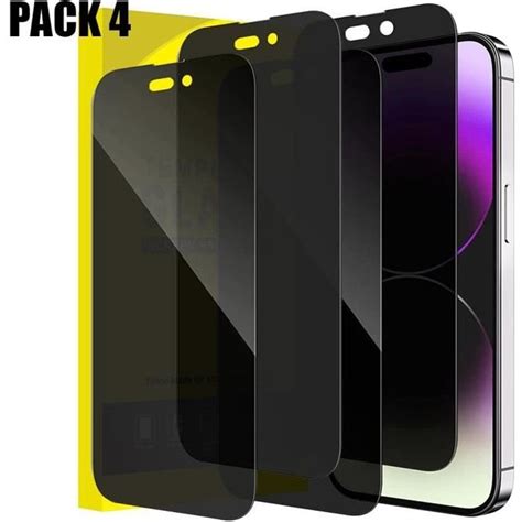 Film De Protection Anti Espion E F CONNECTION Pour IPhone 14 Pro