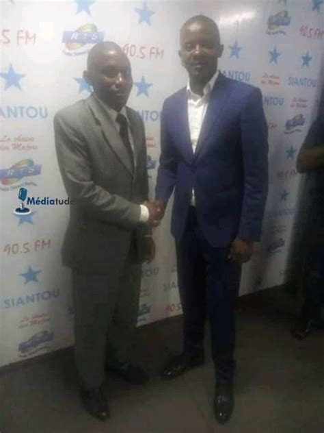 Ernest Obama lancien Directeur général de Vision 4 était dans les