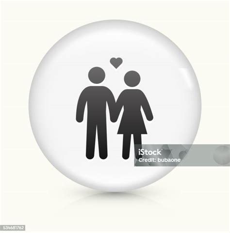 커플입니다 아이콘인명별 라운드 벡터 버튼 곡선에 대한 스톡 벡터 아트 및 기타 이미지 곡선 구도 그림자 Istock