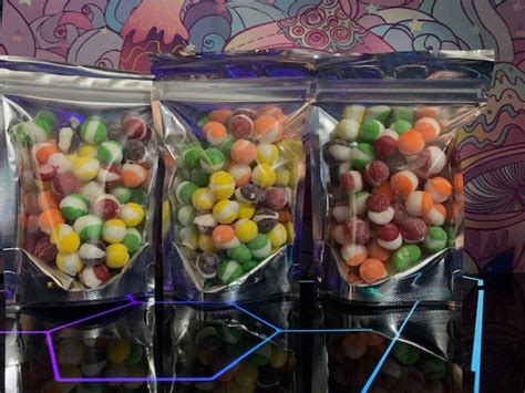 Freeze Dried Sour Skittles Etsy