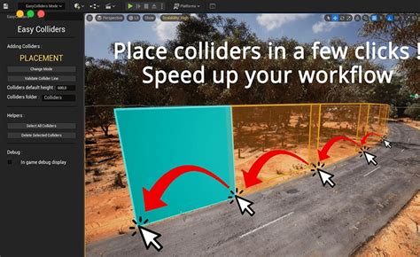 Ue5插件 简易碰撞 Easy Colliders Cgalpha