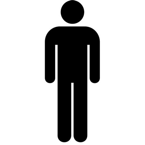 Mens Bathroom Sign Vector