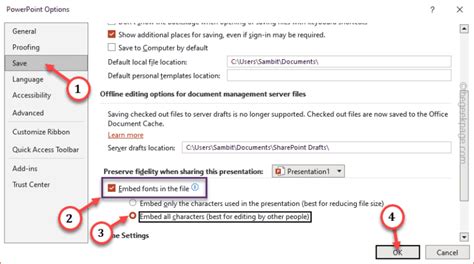 Some Of Your Fonts Cannot Be Saved With The Presentation In Powerpoint Fix