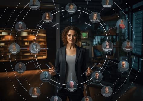 Premium Ai Image An Image Depicting An Aidriven Customer Segmentation