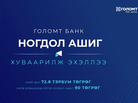 “Голомт банк” ХК ногдол ашиг хуваарилж эхэллээ Isee Mn