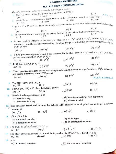 Ch 1 Real Numbers Pdf Rational Number Mathematical Objects