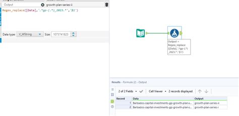 solved how to trim the value before and after specific ch alteryx