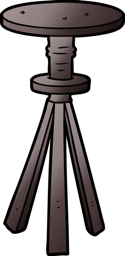 Vector Cartoon Stool 12481070 Vector Art At Vecteezy