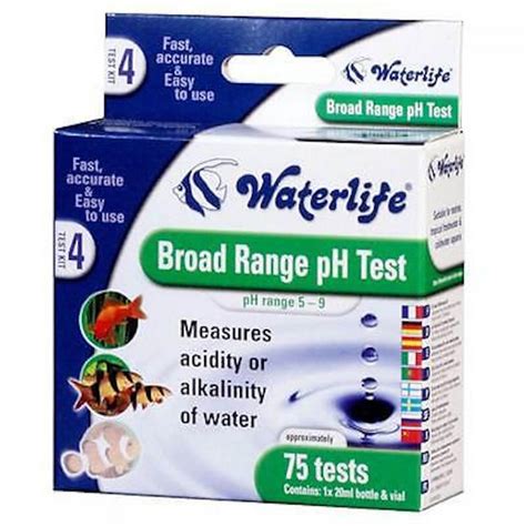 Waterlife Fish Broad Range PH Test Kit Singapore