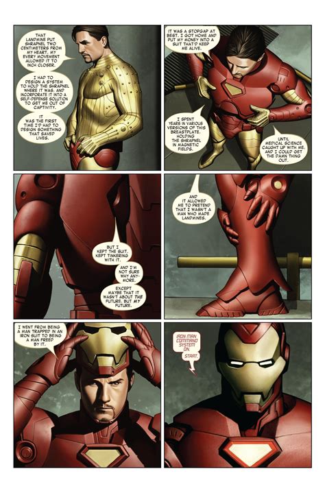 Iron Man Extremis Armor Comics Iron Man Armor Mk Xvi Object Comic