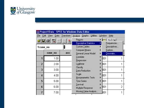 Ppt Lecture 7 Two Way Tables Slides Available From Statistics And Spss Page Of Gpryce Powerpoint