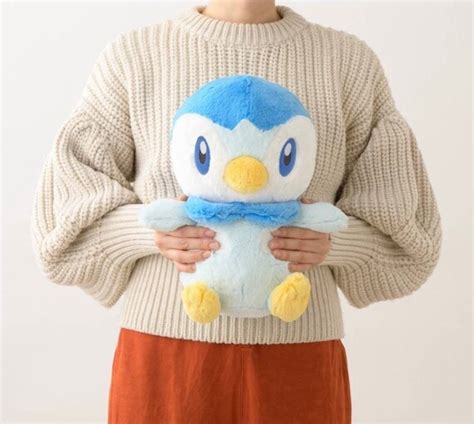 Life Size Piplup Plush Fluffy Friends Etsy